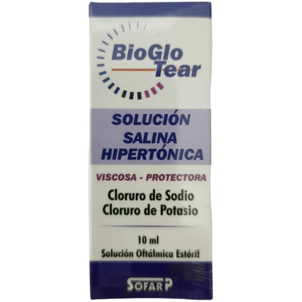 Bioglotear Solución Salina Hipertónica Oftálmica X 10 ML - Csbpharma
